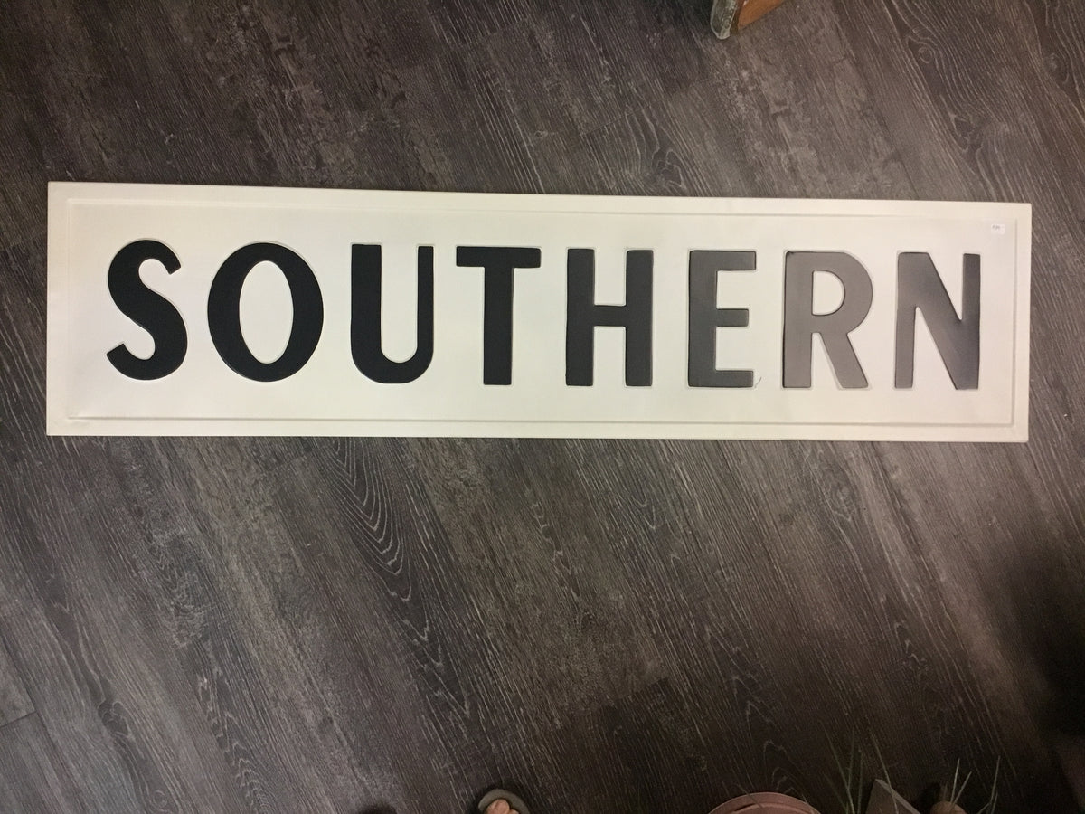 Southern Enamel Sign – Now and Then of Rockmart, Inc